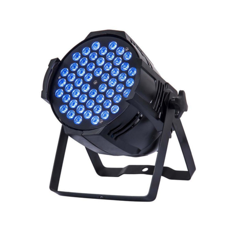 LED Par Can Lights 54x3W RGB RGBW Full Color Wash/Strobe DMX512 Lights ...